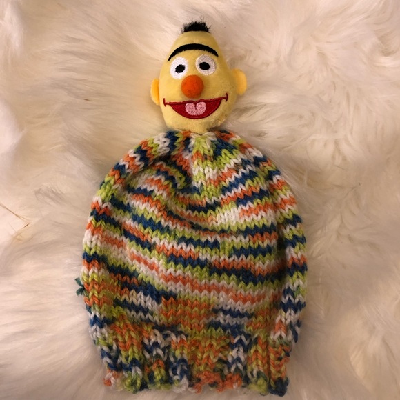 Sesame Street | Accessories | Sesame Street Bert Hand Knit Toddler ...